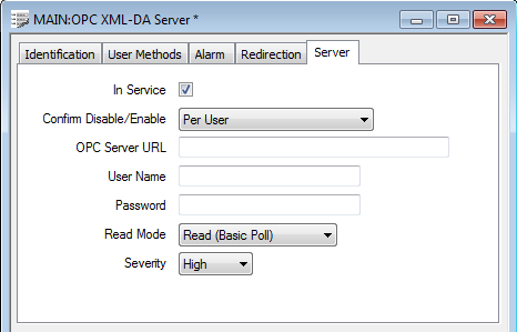 OPC XML-DA Client Driver Guide - Configure the OPC XML-DA Server Properties (Configuring an OPC ...